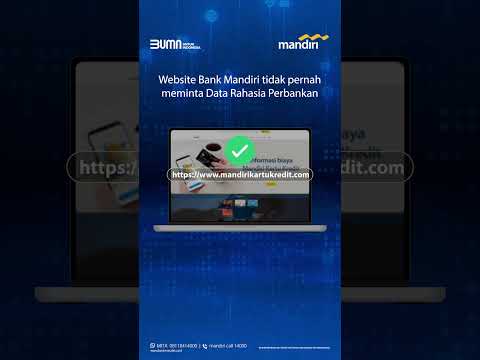 WASPADA! Penipuan Link Palsu Mirip Website Bank Mandiri