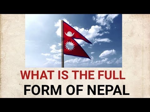 Full Form Of NEPAL😘