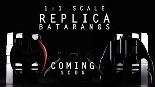 1:1 Scale Replica Batarangs (Batman 1989, Batman Beyond & Justice League)