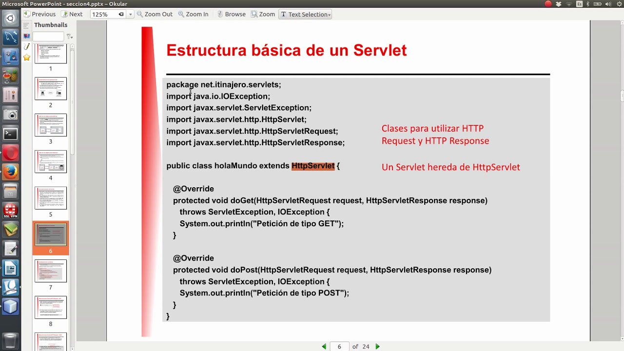 CURSO JAVA EE - 7. CREACION DE UN JAVA SERVLET DESCE CERO