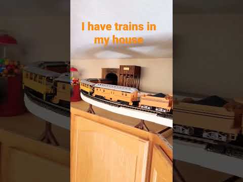Trains in my house. Wall layout