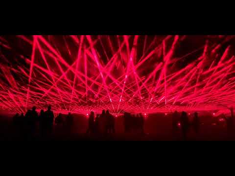 Ventspils light show