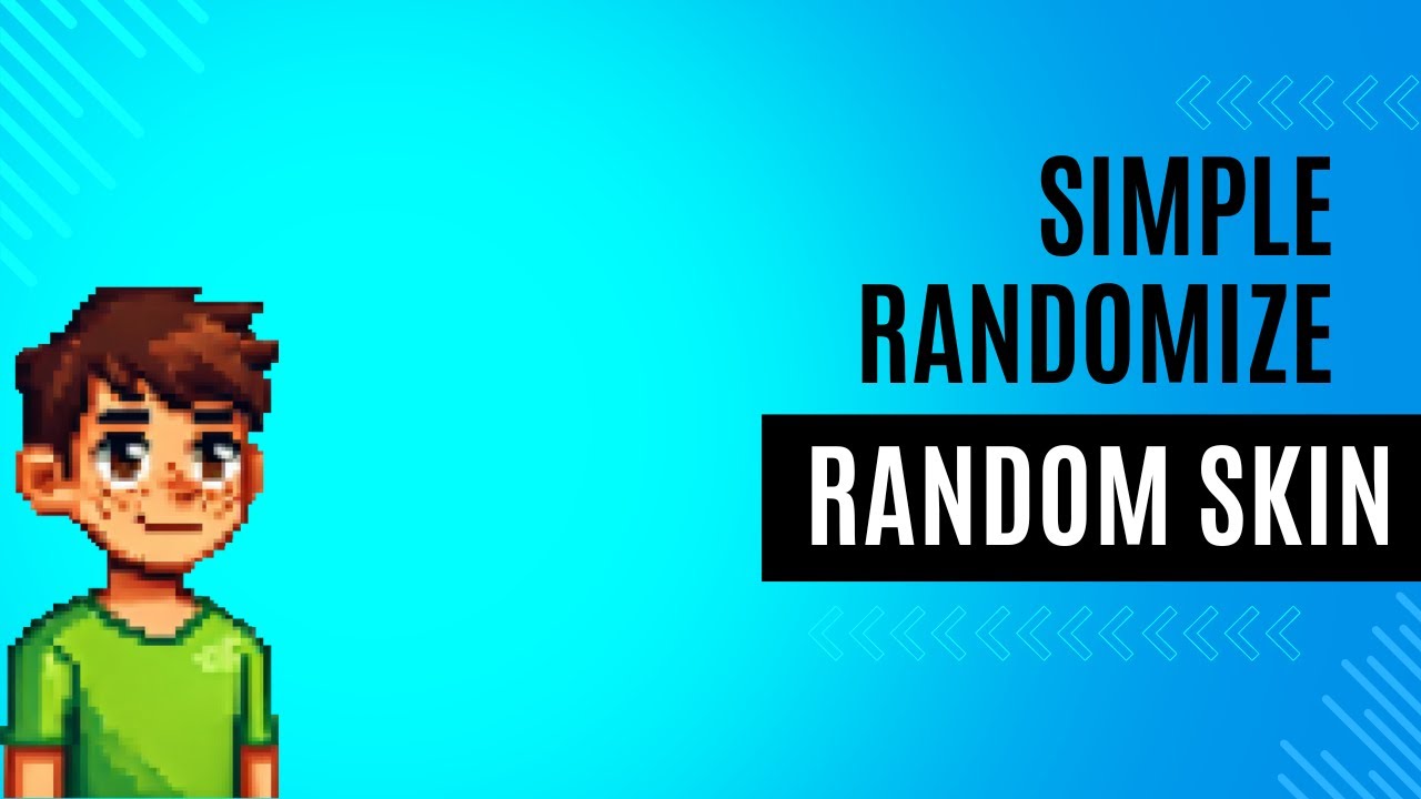 Simple Random Skin select - Gdevelop