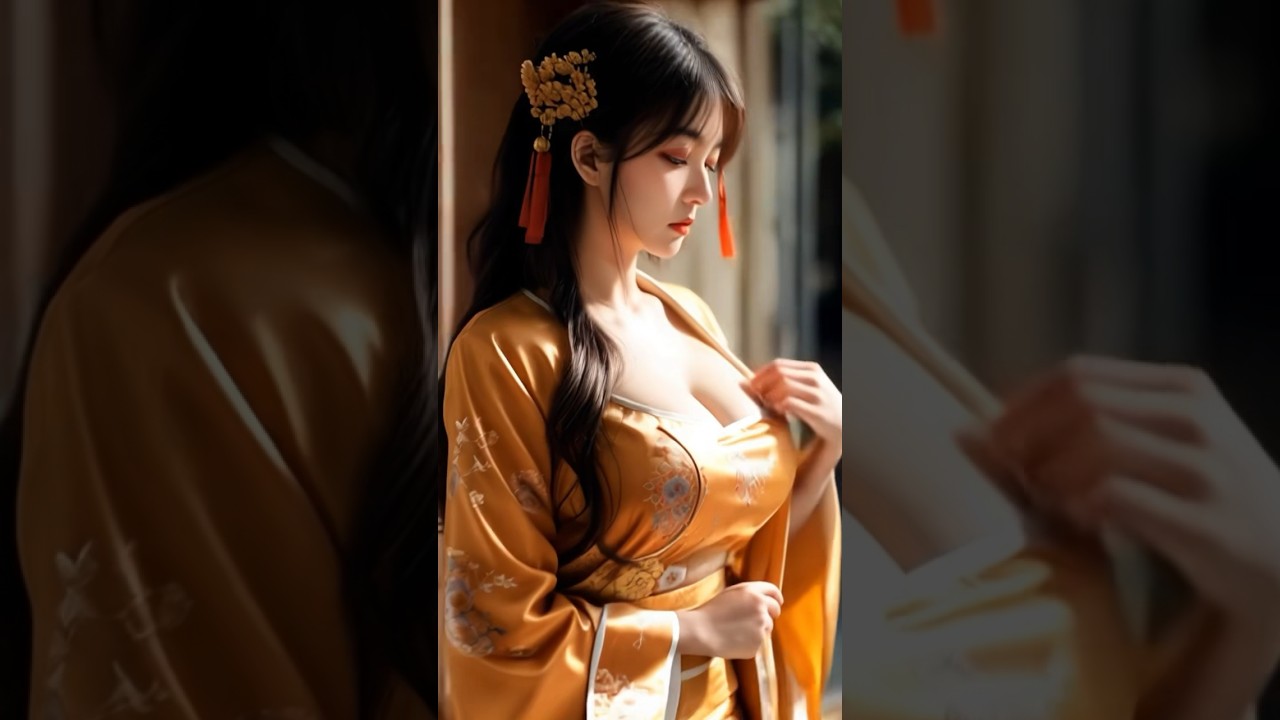 Enchanting Elegance: A Noble Lady Among Blossoms | Stunning AI-Enhanced #chinesedrama #FloralBeauty