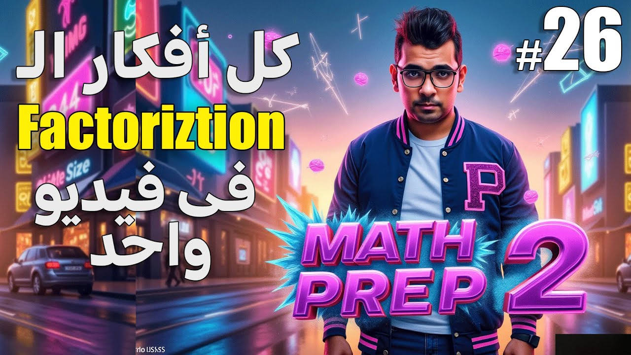 Math Prep 2 | كل أفكار الـ Factorization في فيديو واحد 🔥