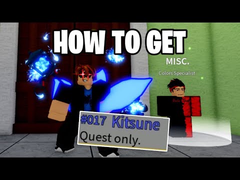 ⛩️How To Get NEW Kitsune Haki Color FULL Guide! (Update 21 Blox Fruits)