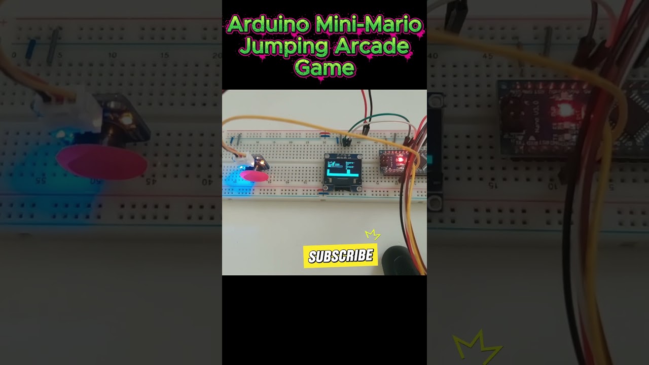 Arduino Jumping Mario Arcade Game