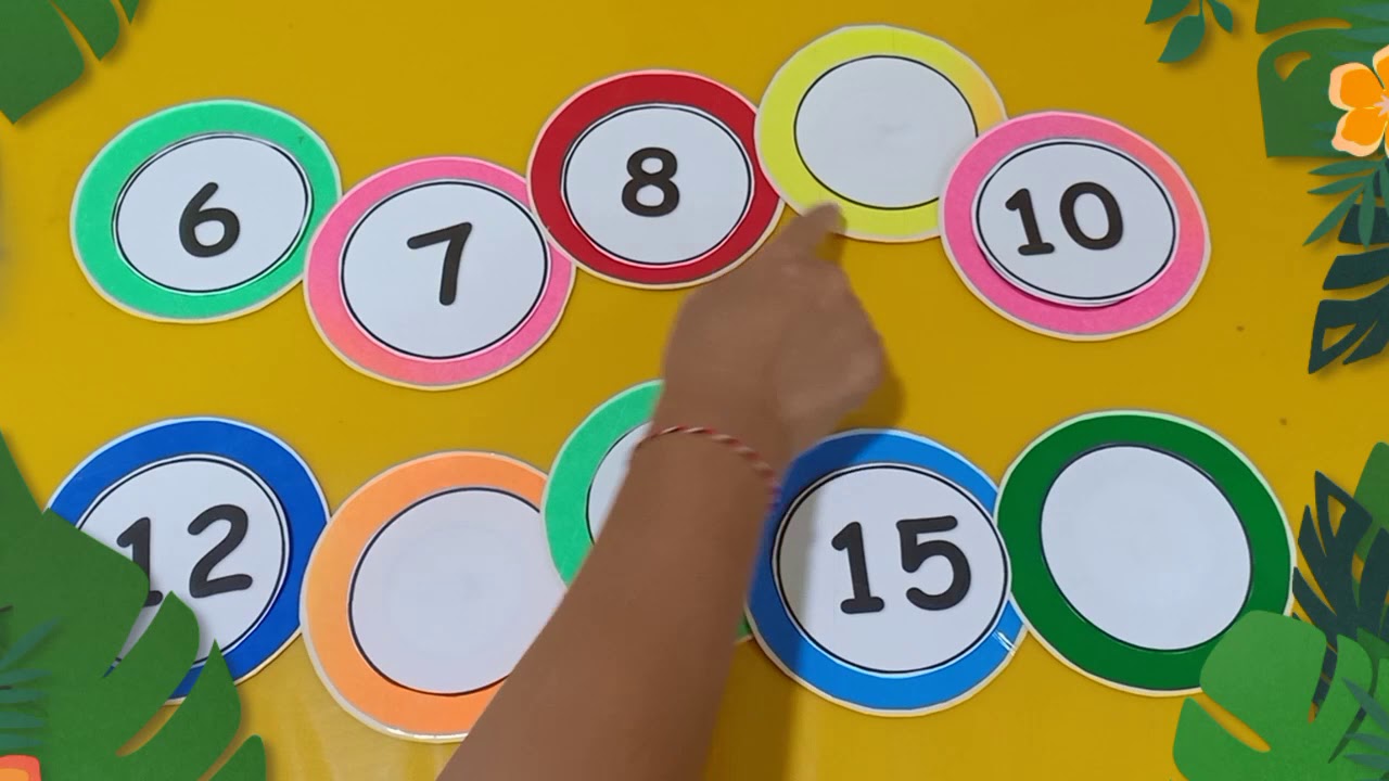 Fill In The Missing Number 1-20 _ Math for Preschool_ Online Teaching