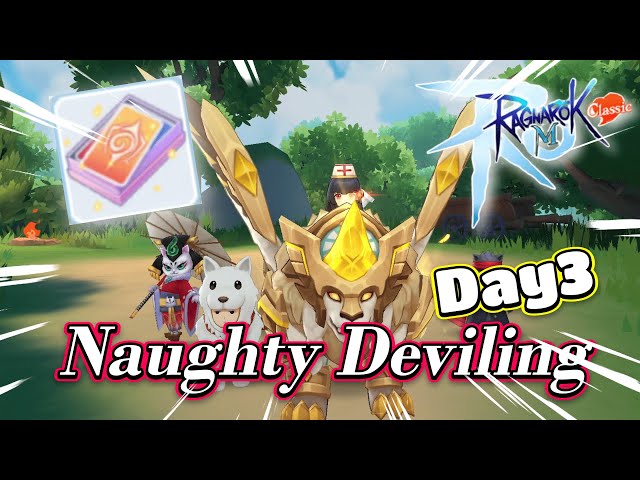 Ragnarok M: Classic กิจกรรมใหม่ Naughty Deviling Day3 | วิดีโอครีเอเตอร ...