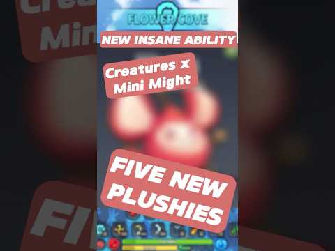 NEW INSANE PLUSHIE ABILITY ๐ฑ || Creatures of Sonaria x Mini Might Collab! #creaturesofsonariaroblox