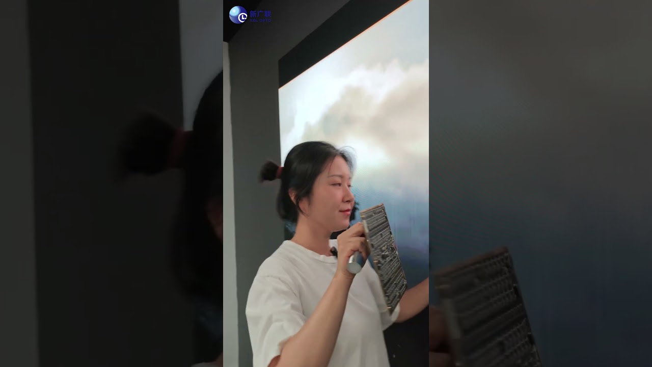 COB Display Installation Demo:  Live Module Installation & Smart Factory Tour Invitation