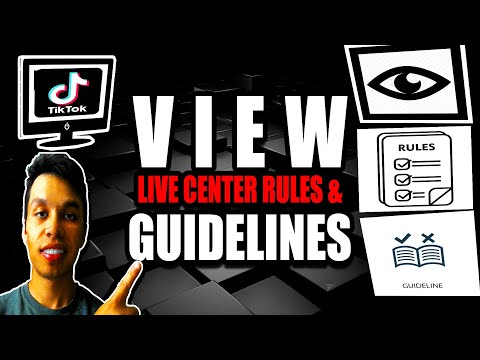 View Live Center Rules And Guidance TikTok Tutorial