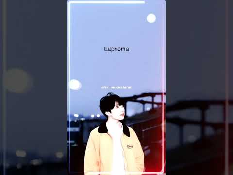 Euphoria jungkook lyrical whatsapp status