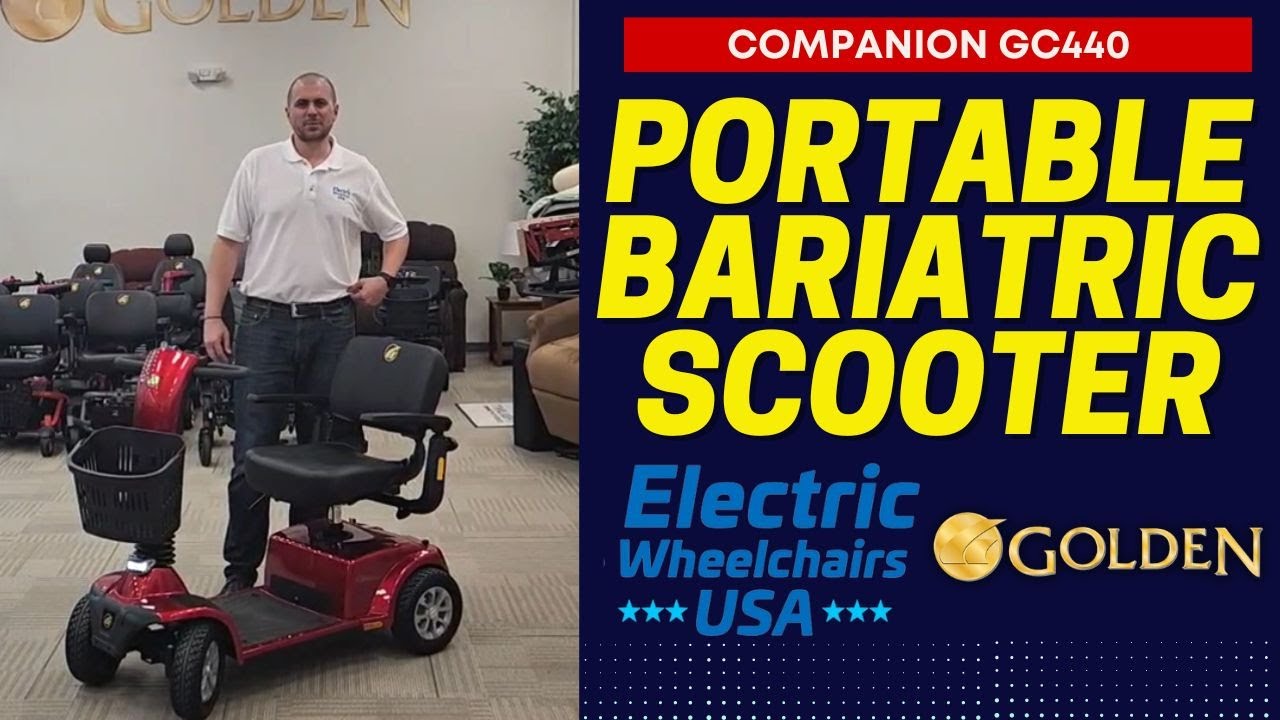 Golden Technologies Companion 4-Wheel Bariatric Scooter GC440 [2024]