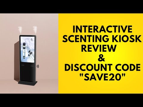 Aroma 360 Interactive Scenting Kiosk Review & Discount Coupon