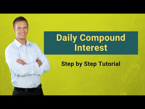 Daily Compound Interest (Formula) | Step by Step Calculation with Examples