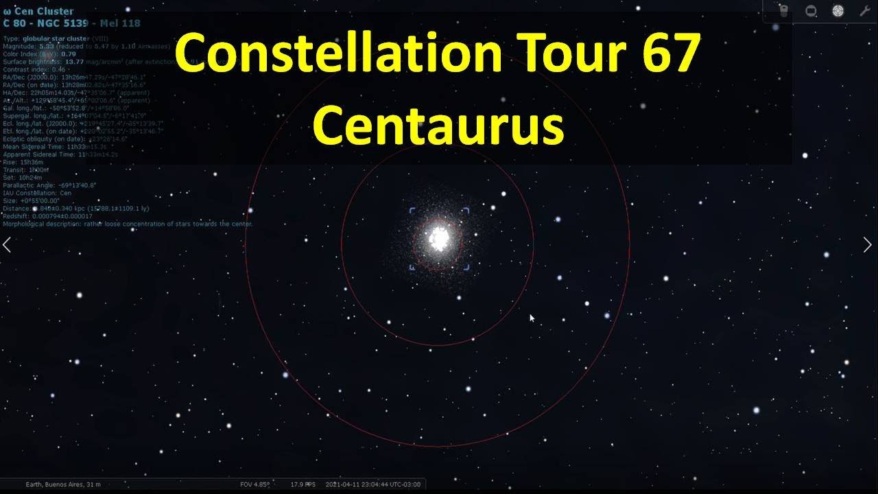 Constellation Tour 67 - Centaurus
