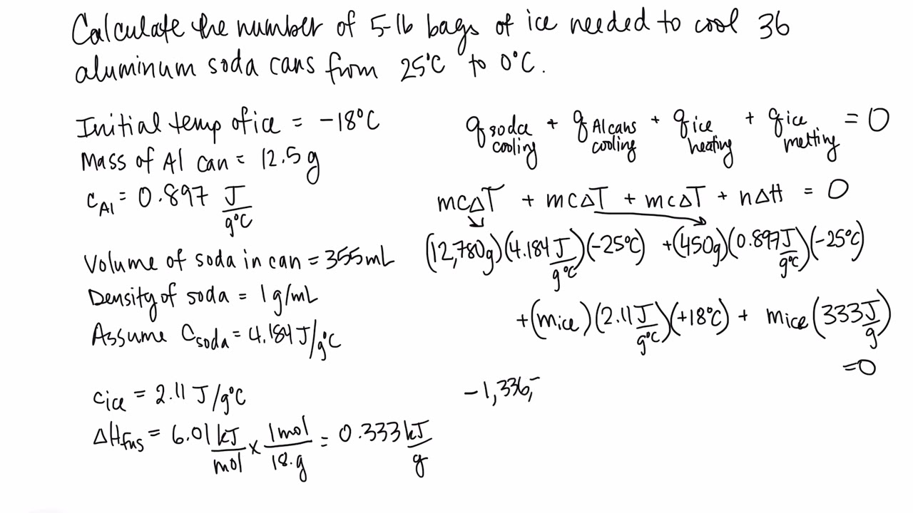 Heat Transfer Practice Problem