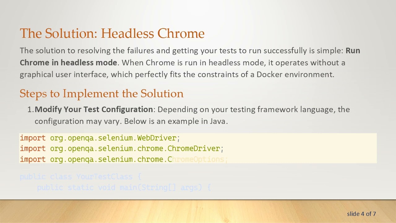 Resolving Chrome WebDriver Failures in Linux Docker Containers: A Guide to Headless Testing
