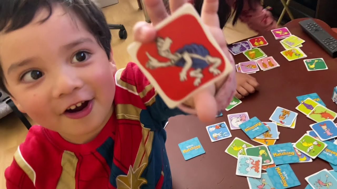 Lego and Dr Seuss Matching Game