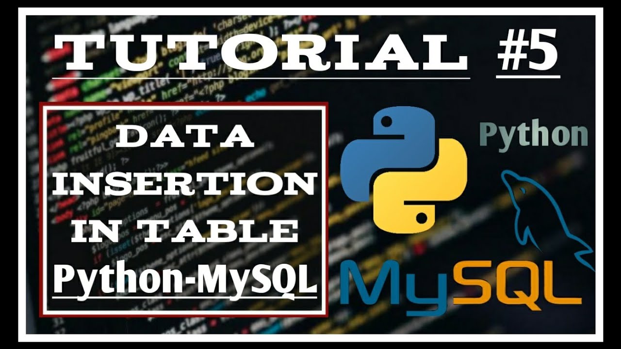 Inserting Data into Table using Python-MySQL #5 | Python-MySQL Tutorials for Beginners|Jeevan Upreti