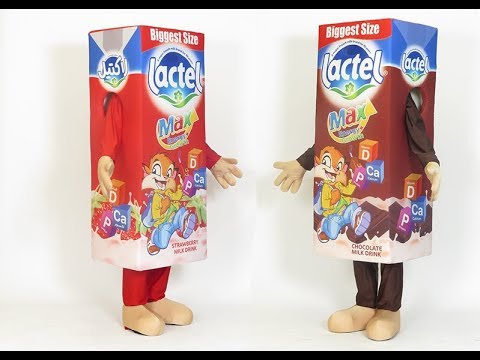 Milk Boxes Mascot Costumes | Mascot Makers - Custom mascots and characters