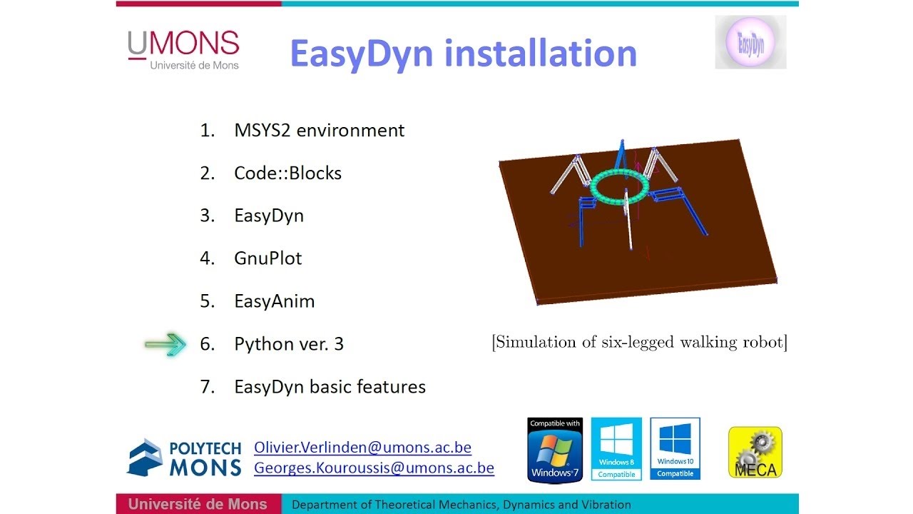 [Windows]: EasyDyn Installation Part #6 (Python3 - Sympy)