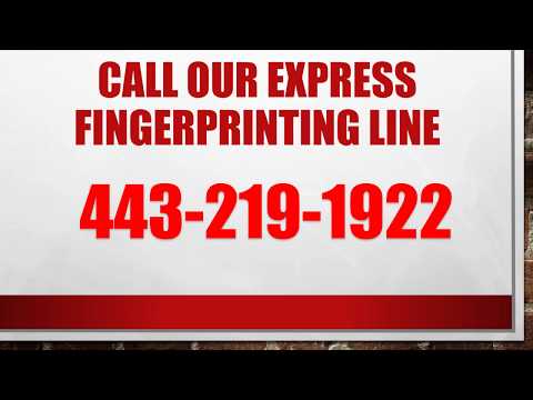 Fingerprinting Services For Nurses In Maryland