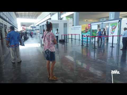 Acapulco International Airport 4k Walking Tour