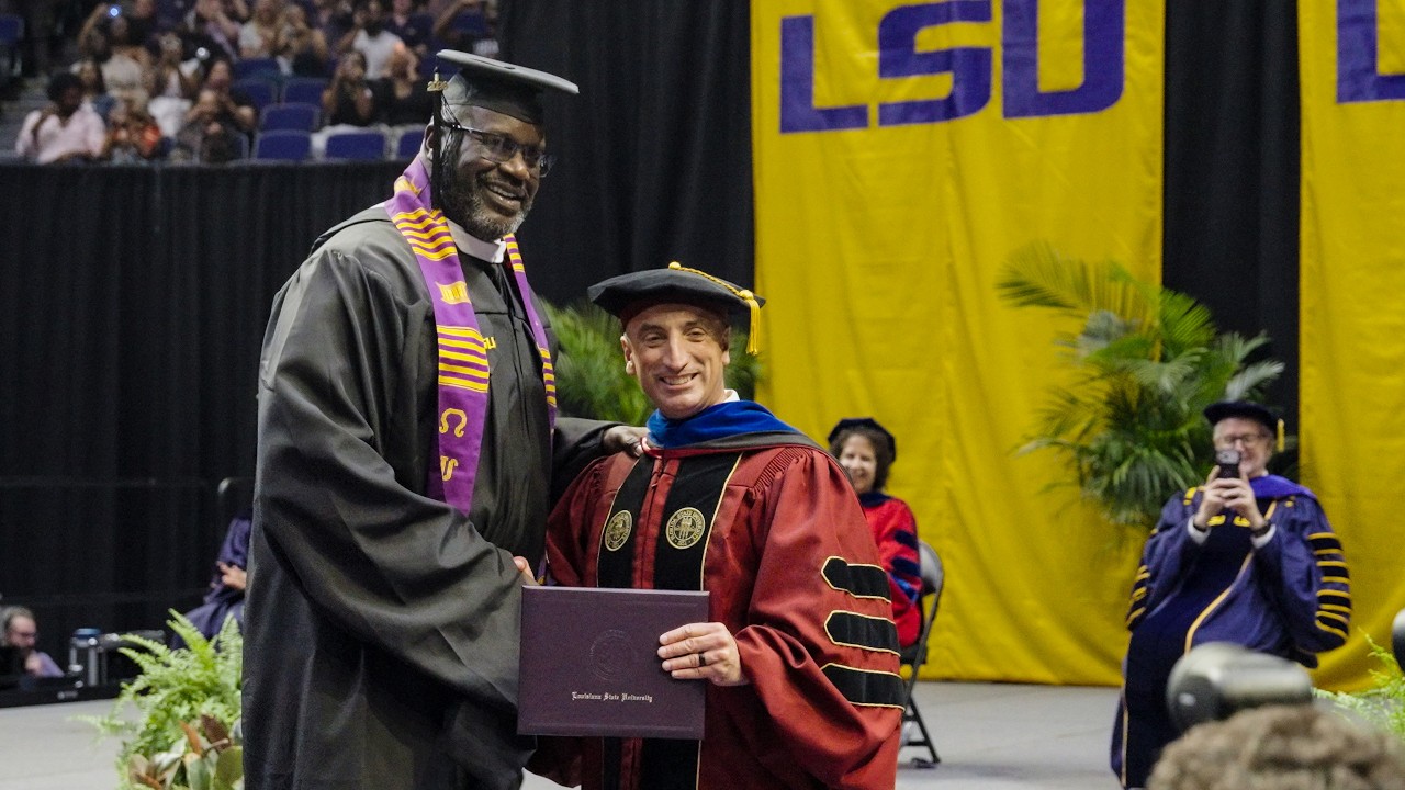 LSU Spring 2026 Commencement! 💜💛