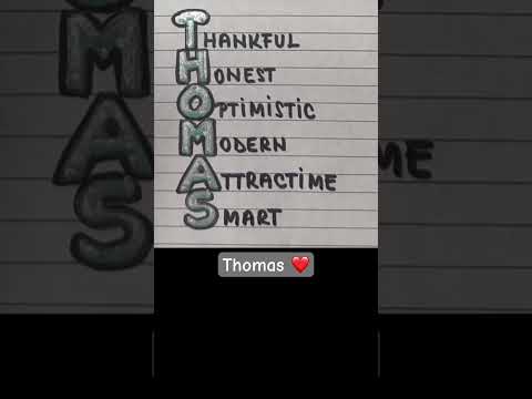 Meaning of the name THOMAS #meaning #name #thomas