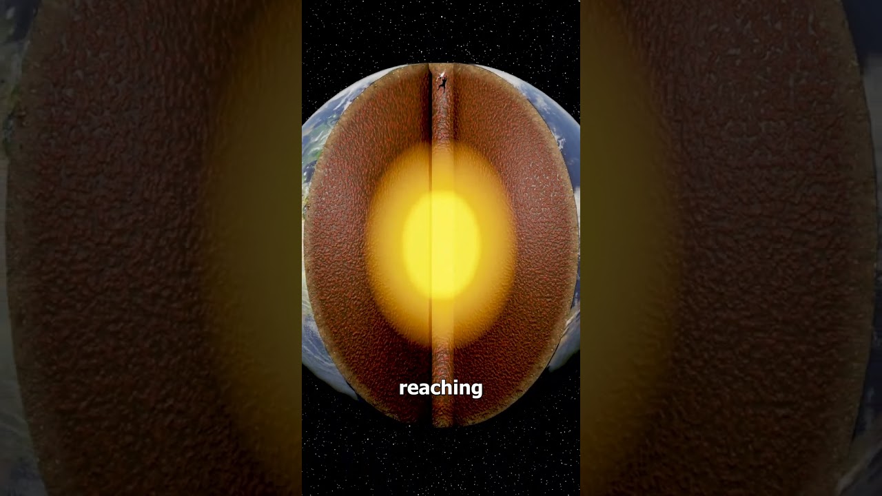 Drilling A Hole Through Earth 😮