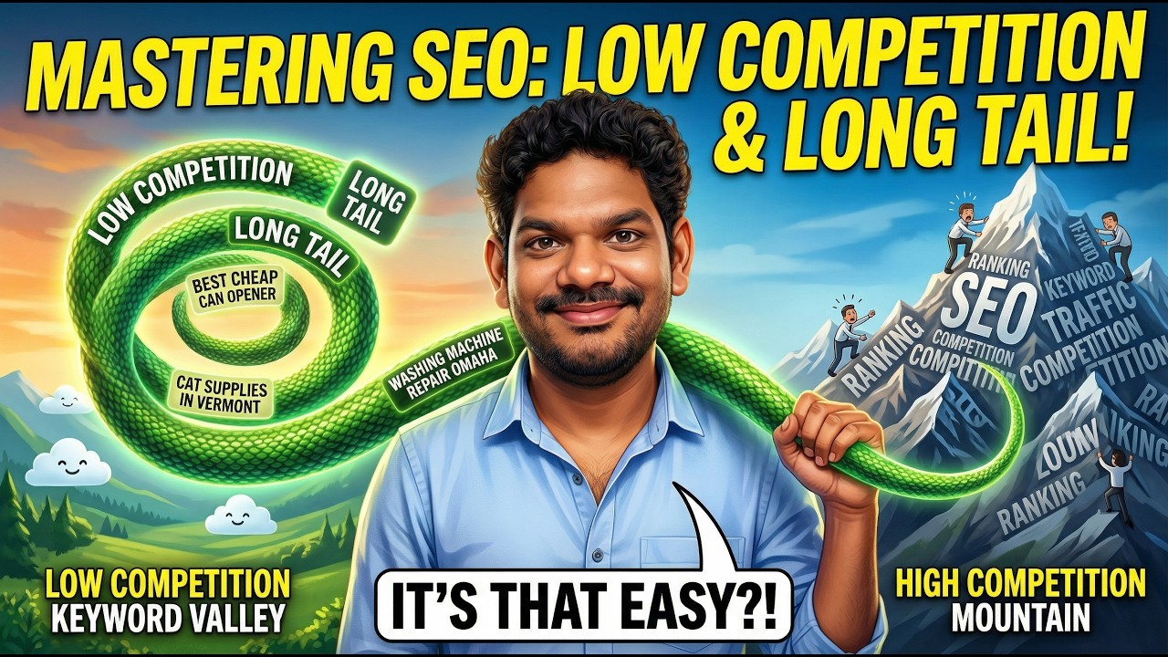 Mastering SEO: How to Use Low Competition & Long Tail Keywords Effectively!
