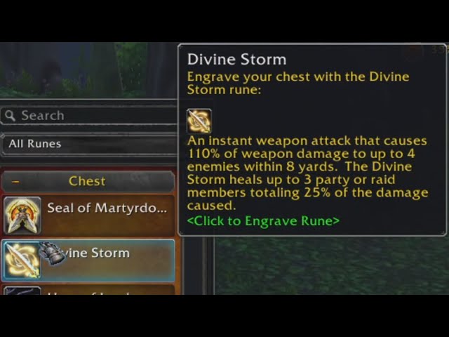 5 best Paladin Runes in World of Warcraft Season of Discovery