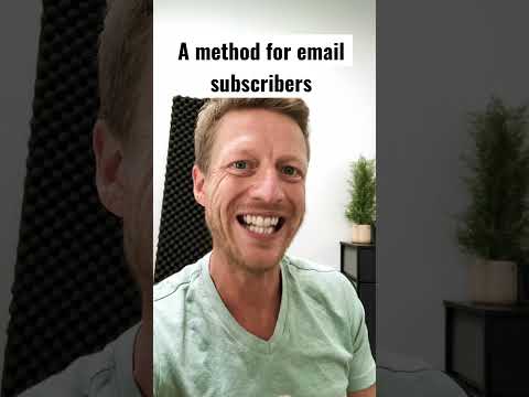 Get More Email Subscribers Using This Simple Method