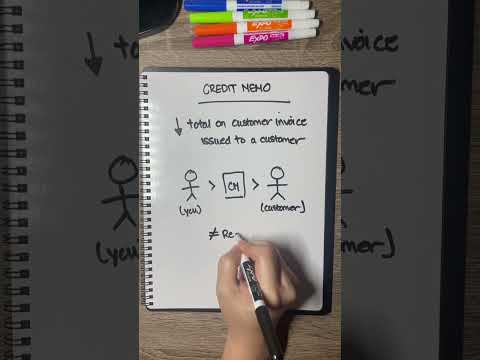 What is a Credit Memo? #beyourownboss #financialeducation #entrepreneurship