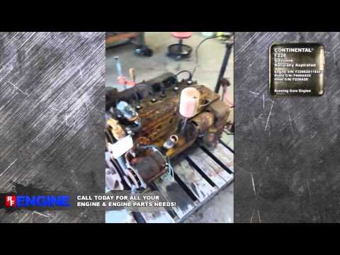 7510360GN | Continental F226 Running Core Engine