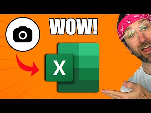 Insert Excel Data From a Picture