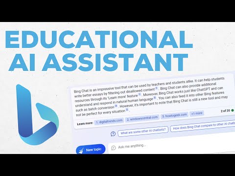 Bing Chat for Teachers and Students