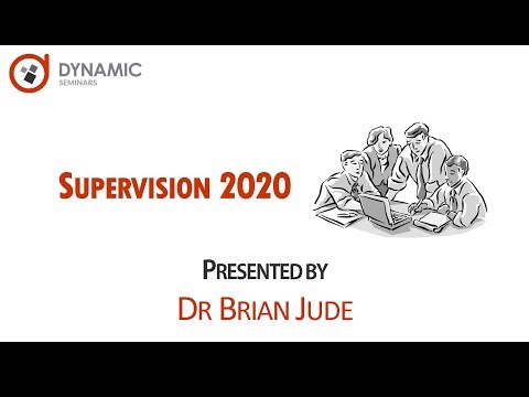 Supervision 2020 - Supervisory Skills