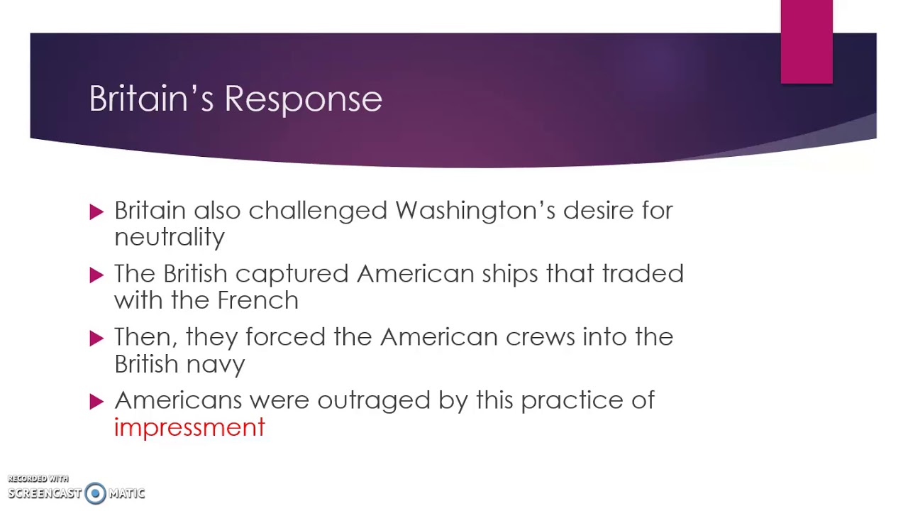Washington's Foreign Policy PPT