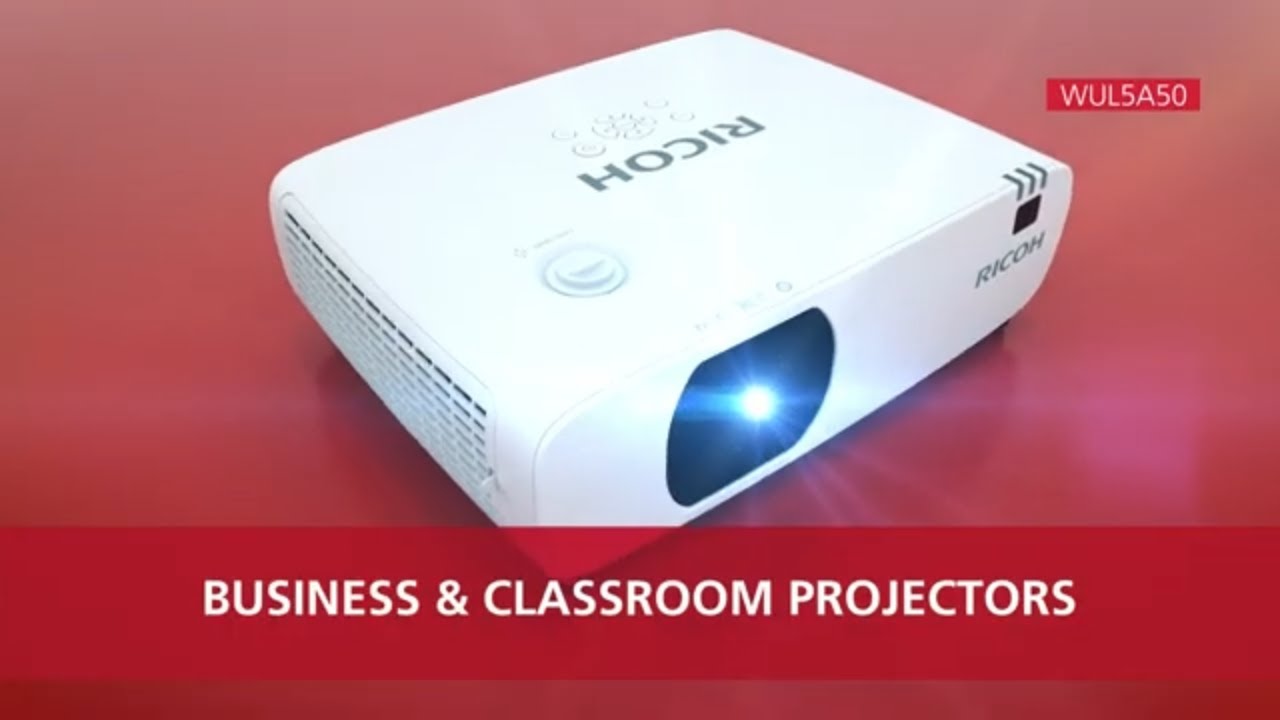 RICOH Compact Laser Projectors - Portable Projectors For Classrooms or ...