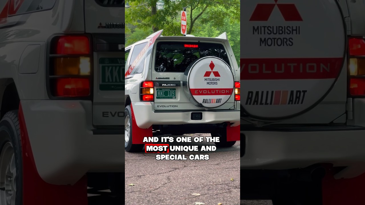 Would you take a Mitsubishi Pajero Evo over a new Bronco? #shorts #cars #edit