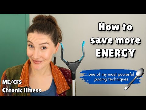 Save energy by reducing microspoons: a pacing technique | ME/CFS