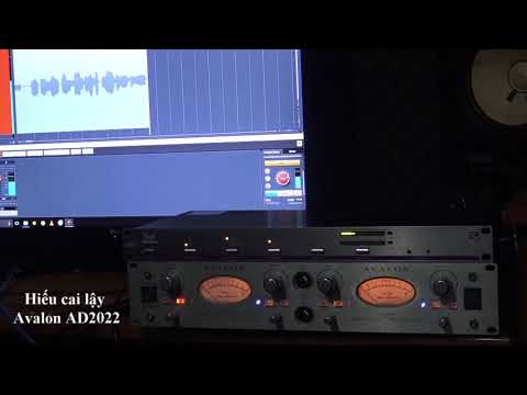 Avalon AD2022 - Pré-amplificador de alta qualidade