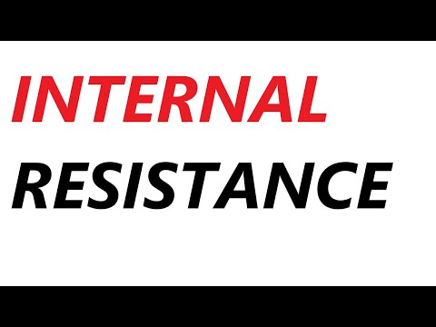 A Level Physics: What is internal resistance?