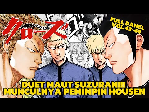 DUET MAUT BANDOU DAN HIROMI‼️PEMIMPIN HOUSEN MUNCUL | Alur Cerita Manga Crows Vol 43-44