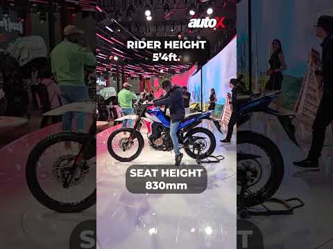 New Hero Xpulse 210 | Seat Height Comparison | Auto Expo 2025 India | autoX #shorts