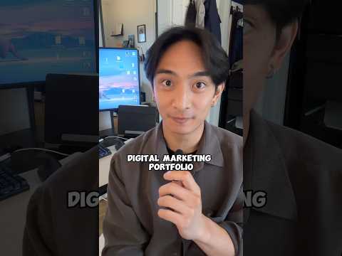 How to create a digital marketing project for your portfolio