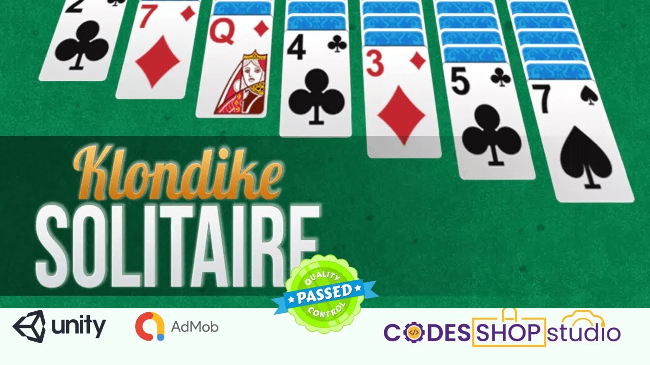 Klondike Solitaire Template | Solitaire | Unity Game source code